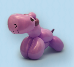 Balloon Hippo (Small) – Misty & Lily's Blog